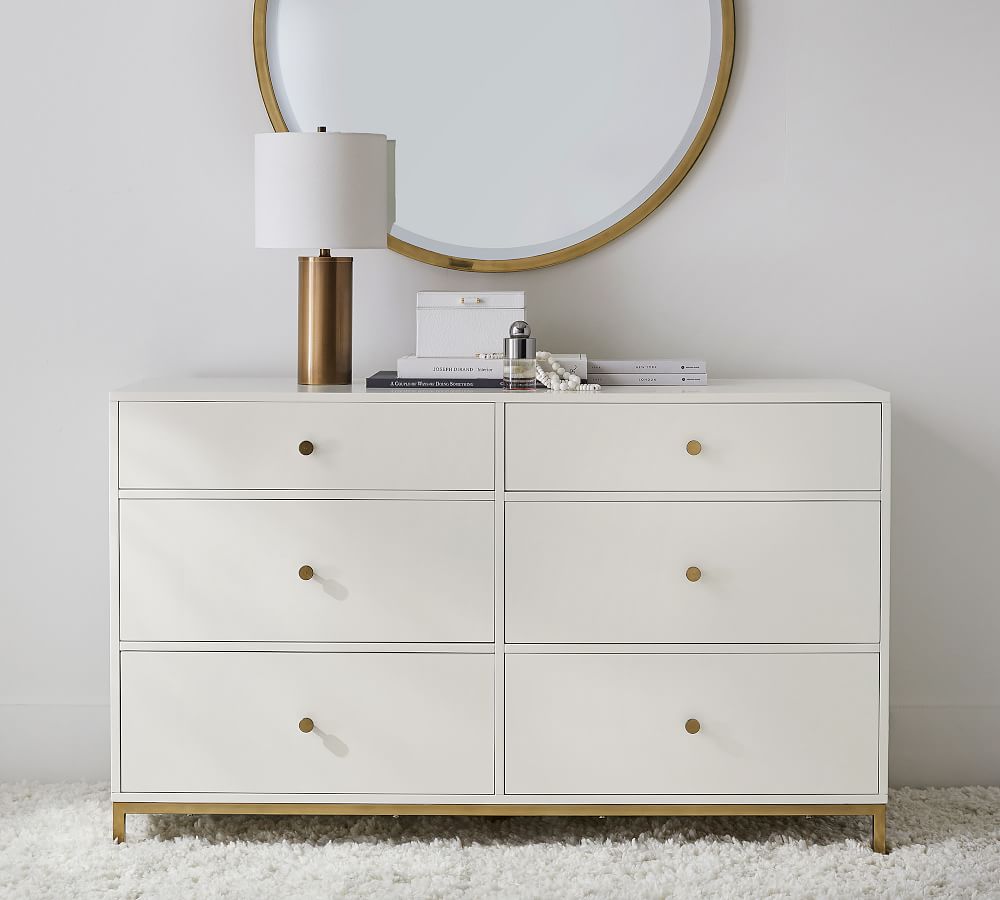 Delaney 6 Drawer Dresser 137 cm Pottery Barn Australia